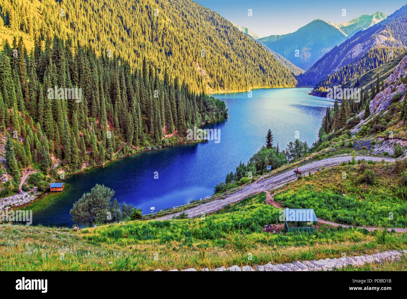 Kolsay lake kazakhstan hi-res stock photography and images - Alamy