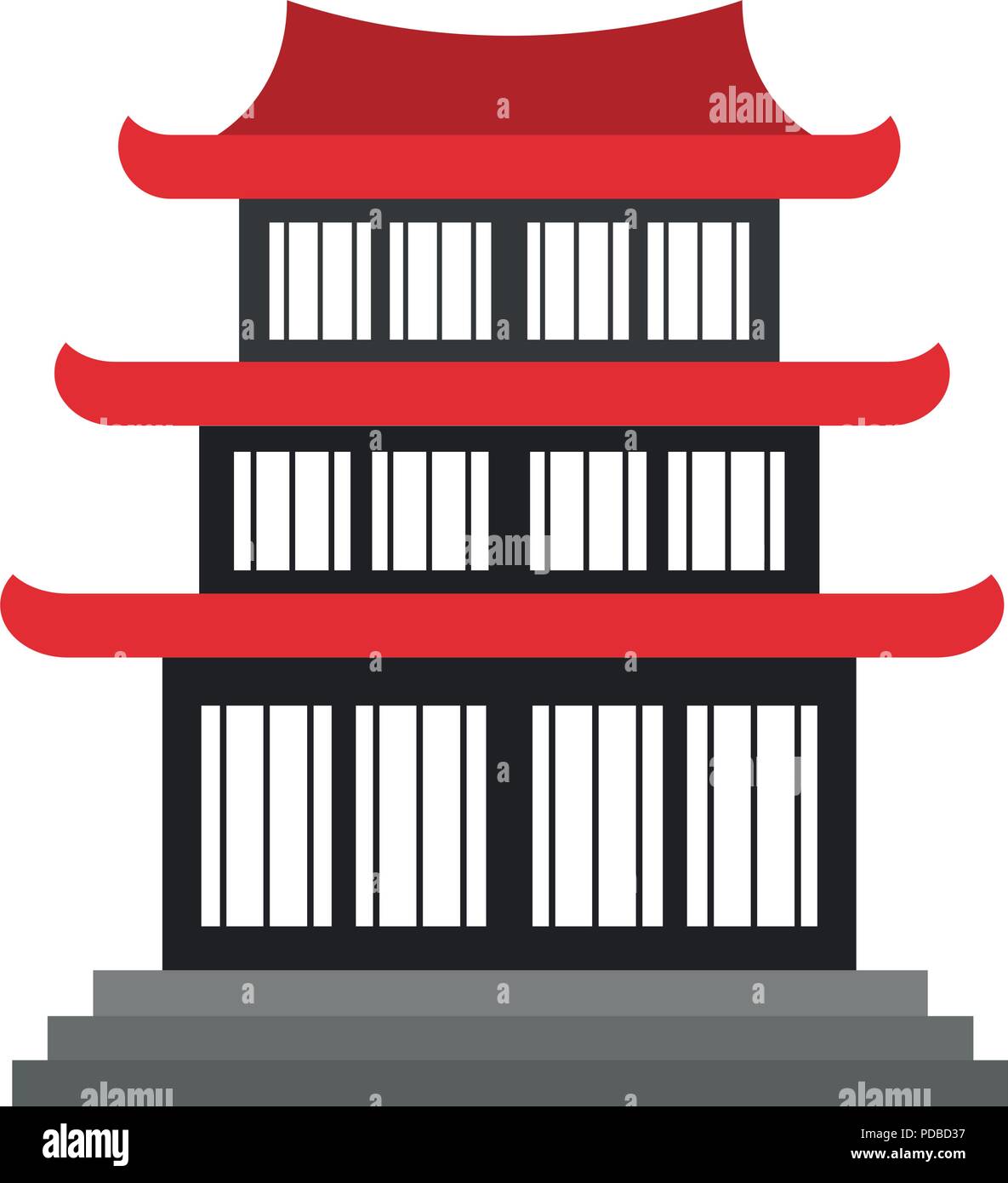 Chinese temple symbol Stock Vector Image & Art - Alamy