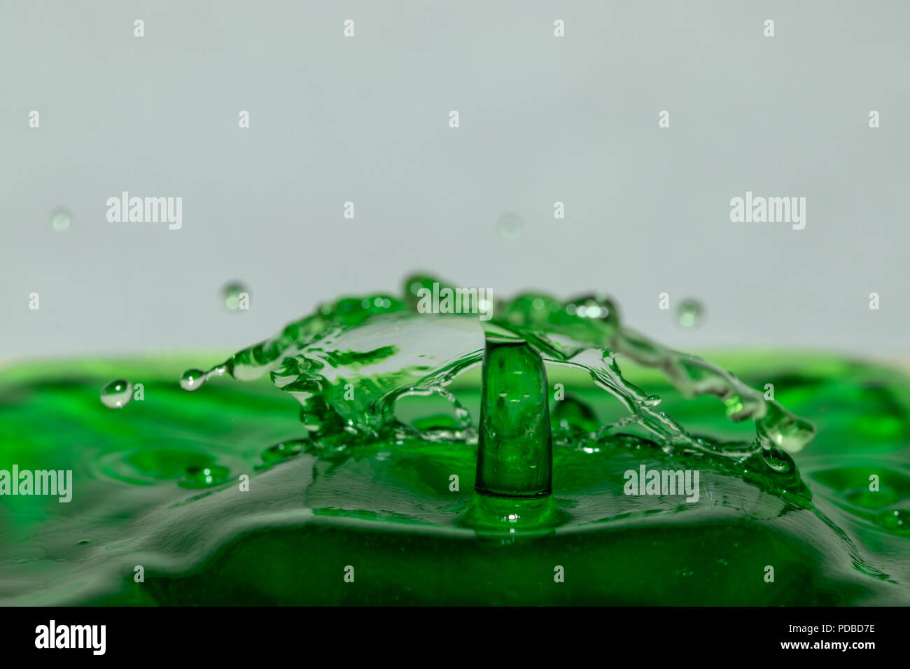 Water drop macro photography Stock Photo - Alamy