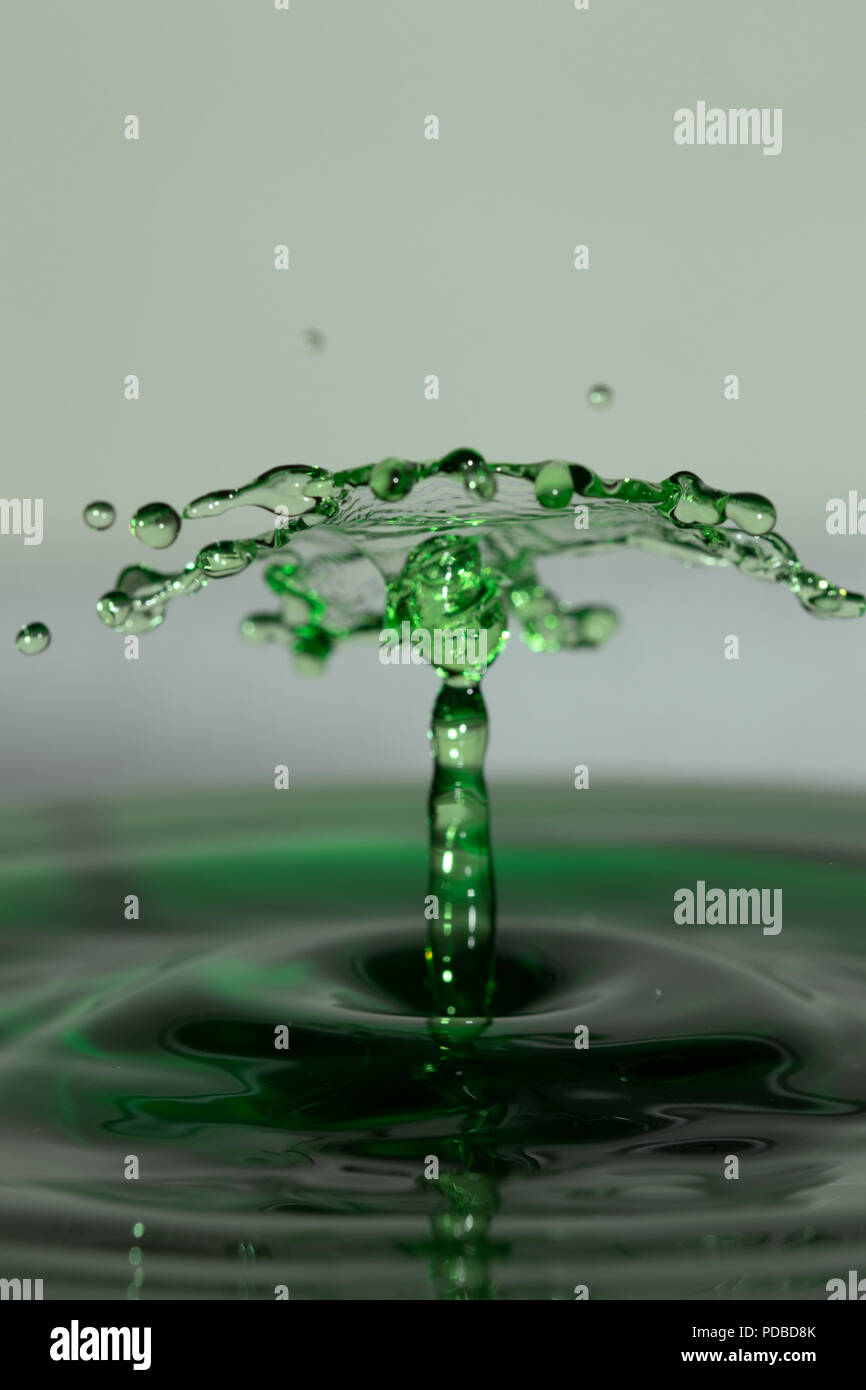 Water drop macro photography Stock Photo - Alamy