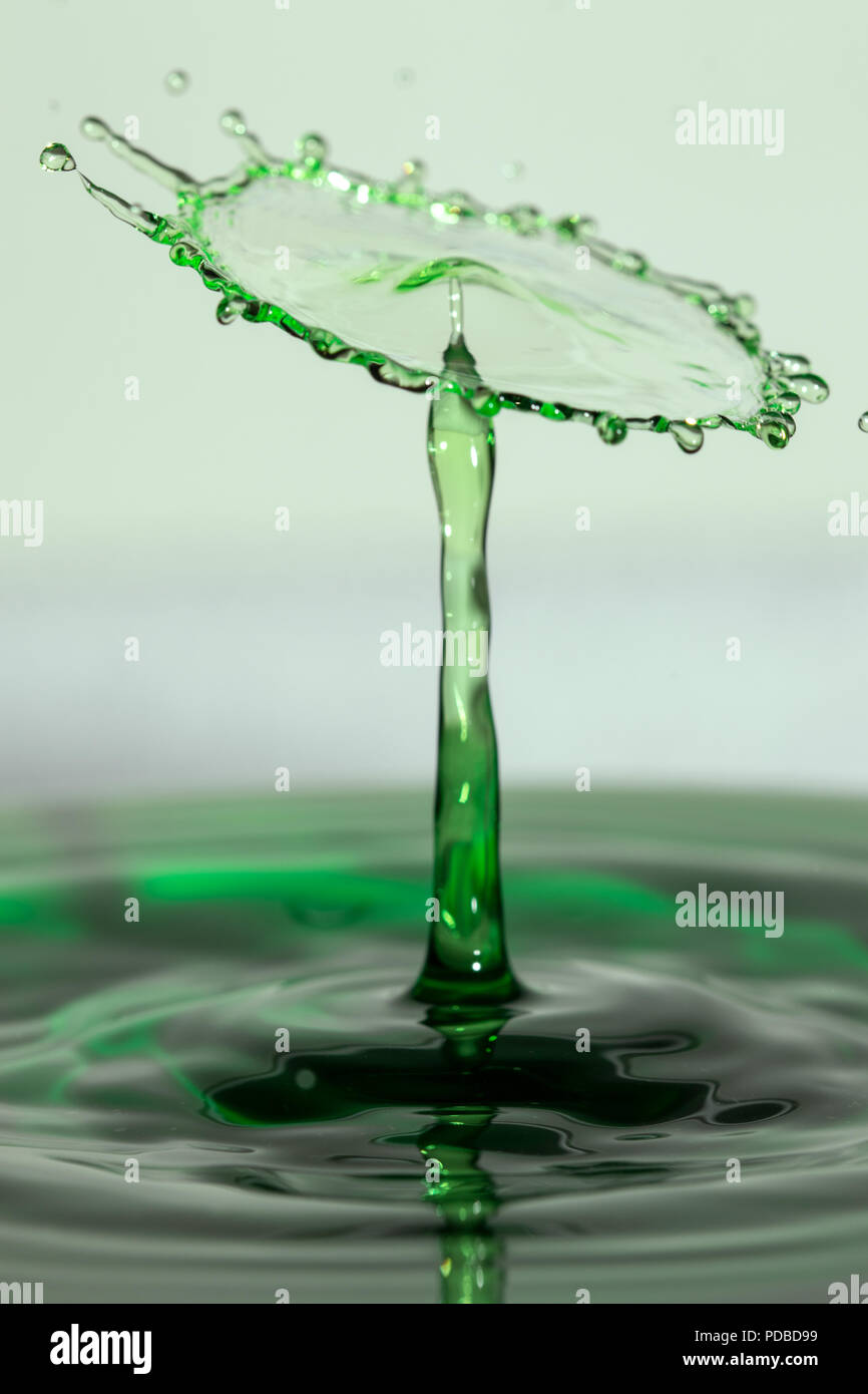 Water drop macro photography Stock Photo - Alamy