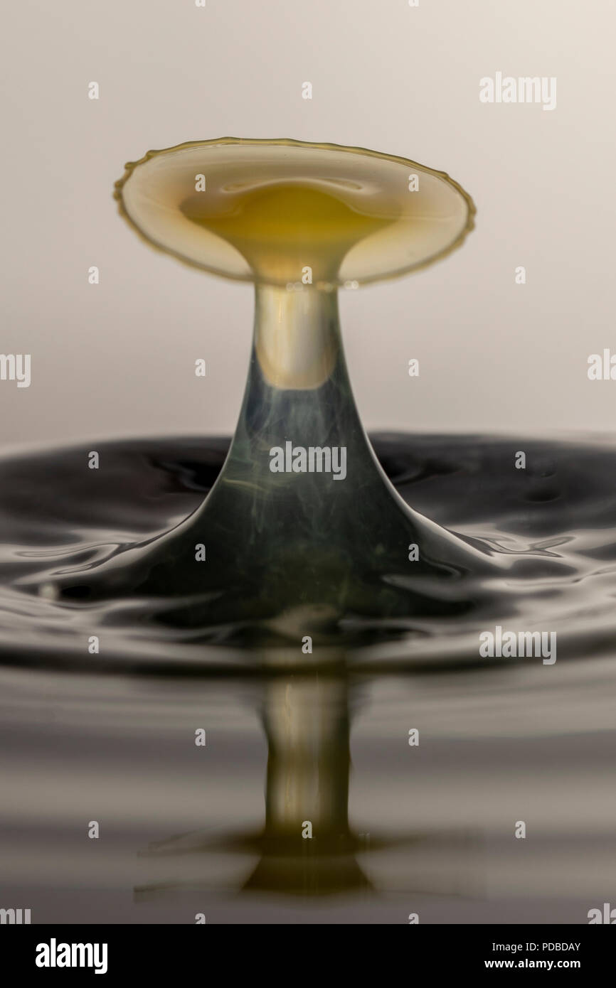 Water drop macro photography Stock Photo - Alamy