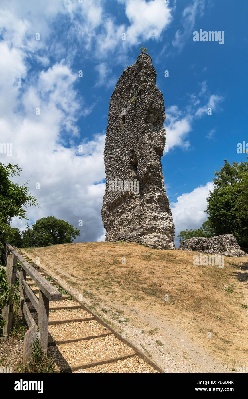 Bramber Castle in West Sussex Stock Photo - Alamy