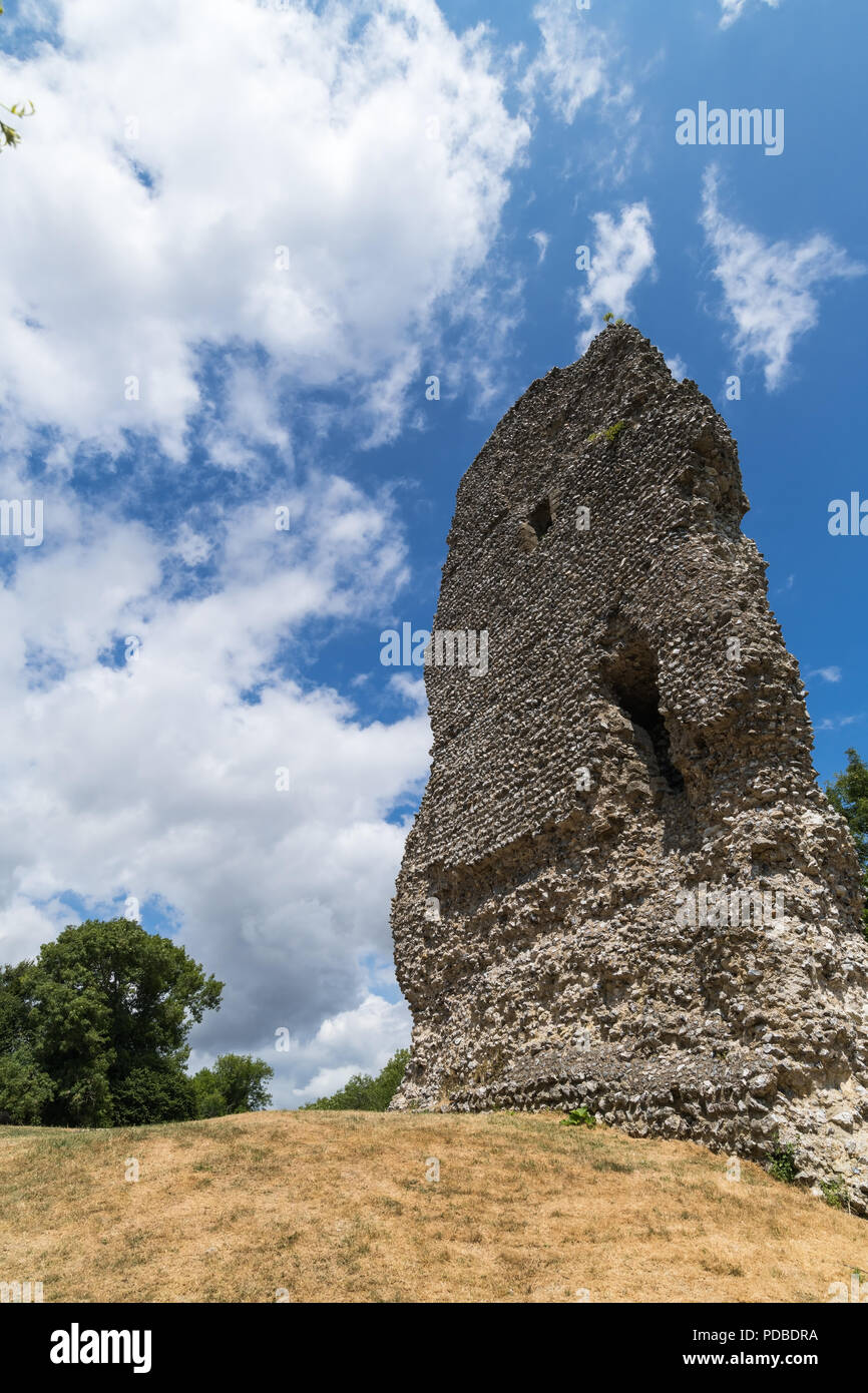 Bramber Castle in West Sussex Stock Photo - Alamy