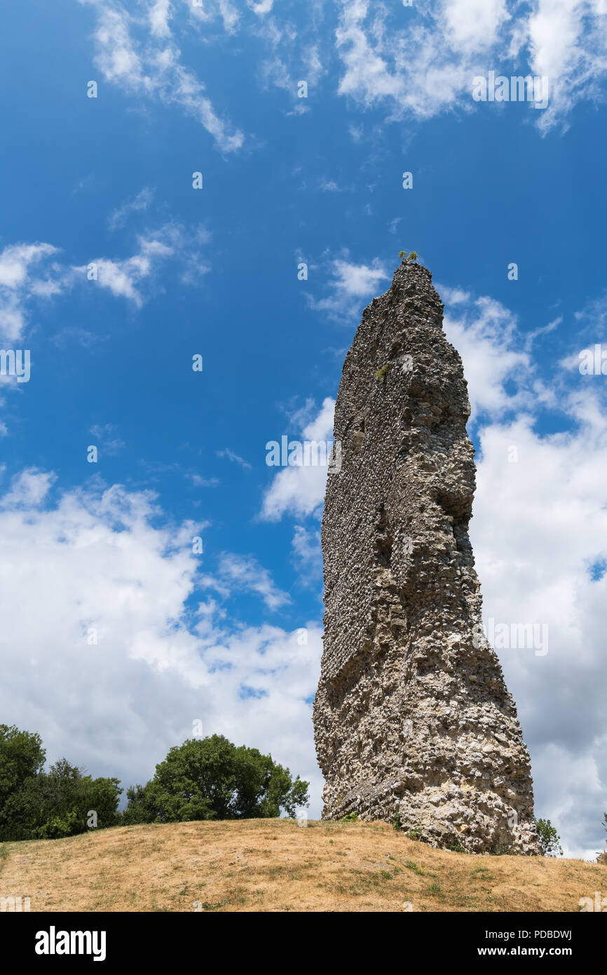Bramber Castle in West Sussex Stock Photo - Alamy