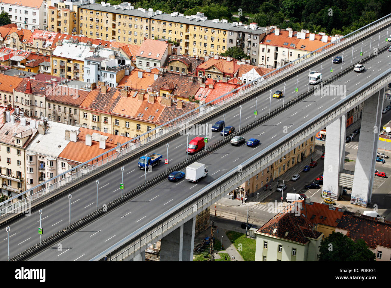 Nusle bridge prague czech republic hi-res stock photography and images ...