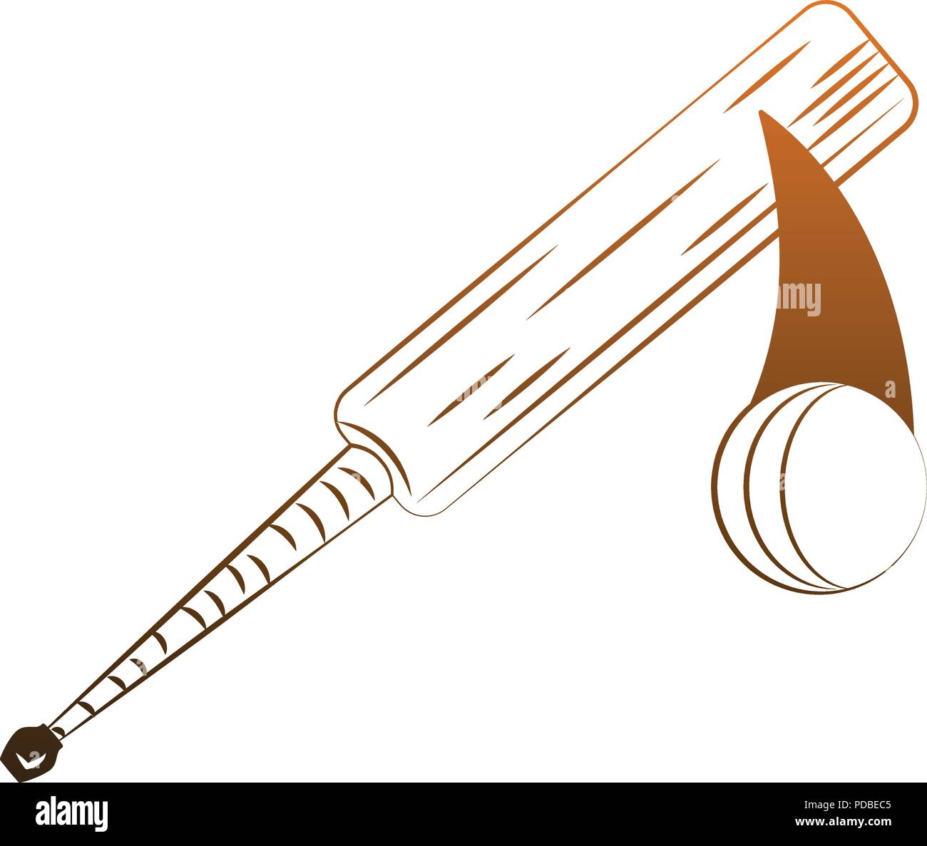 Cricket players training Stock Vector Images - Alamy