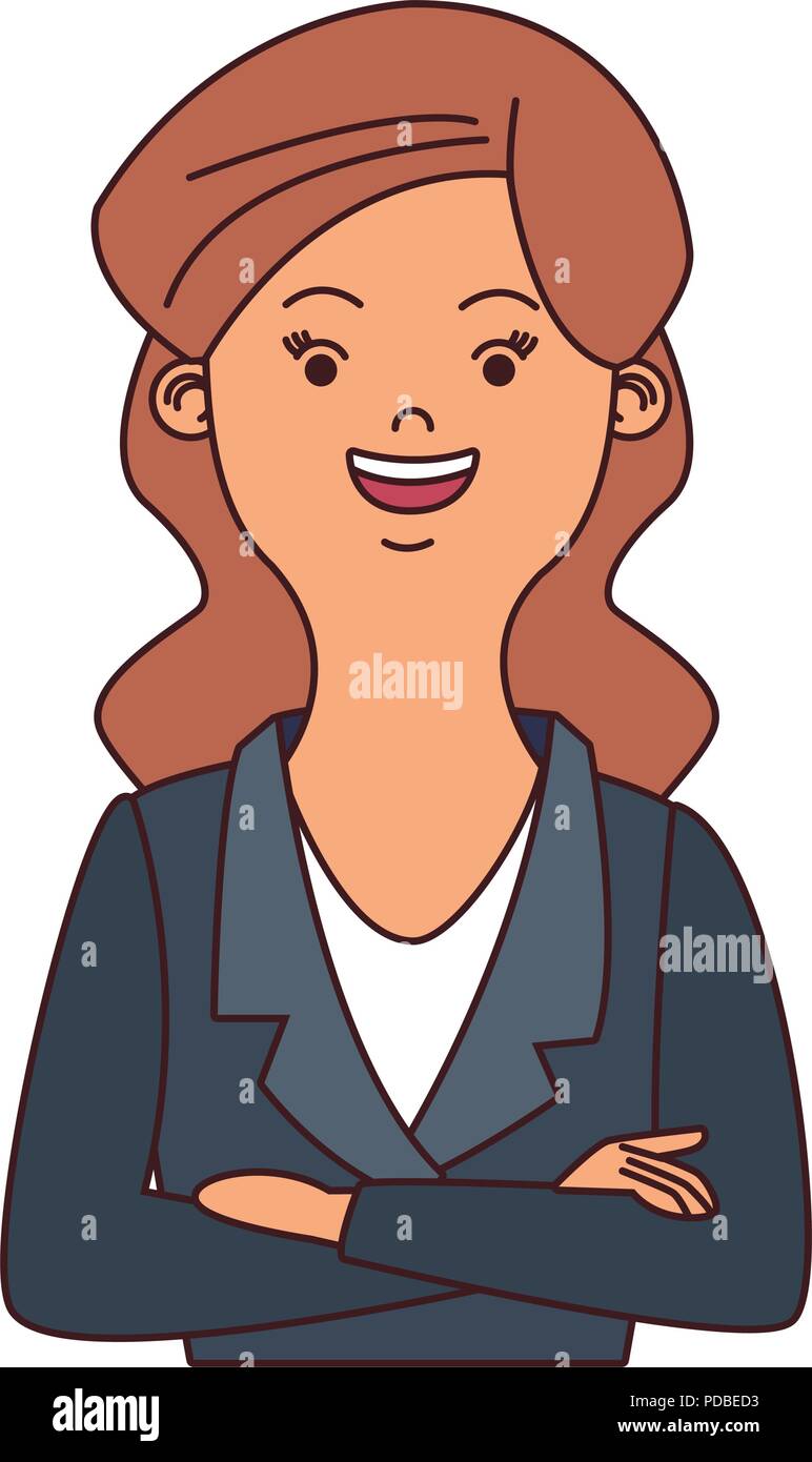 Executive business woman cartoon Stock Vector Image & Art - Alamy