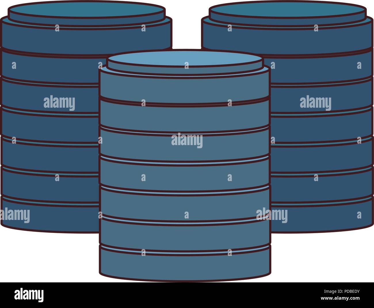 Storage disks symbol Stock Vector Image & Art - Alamy