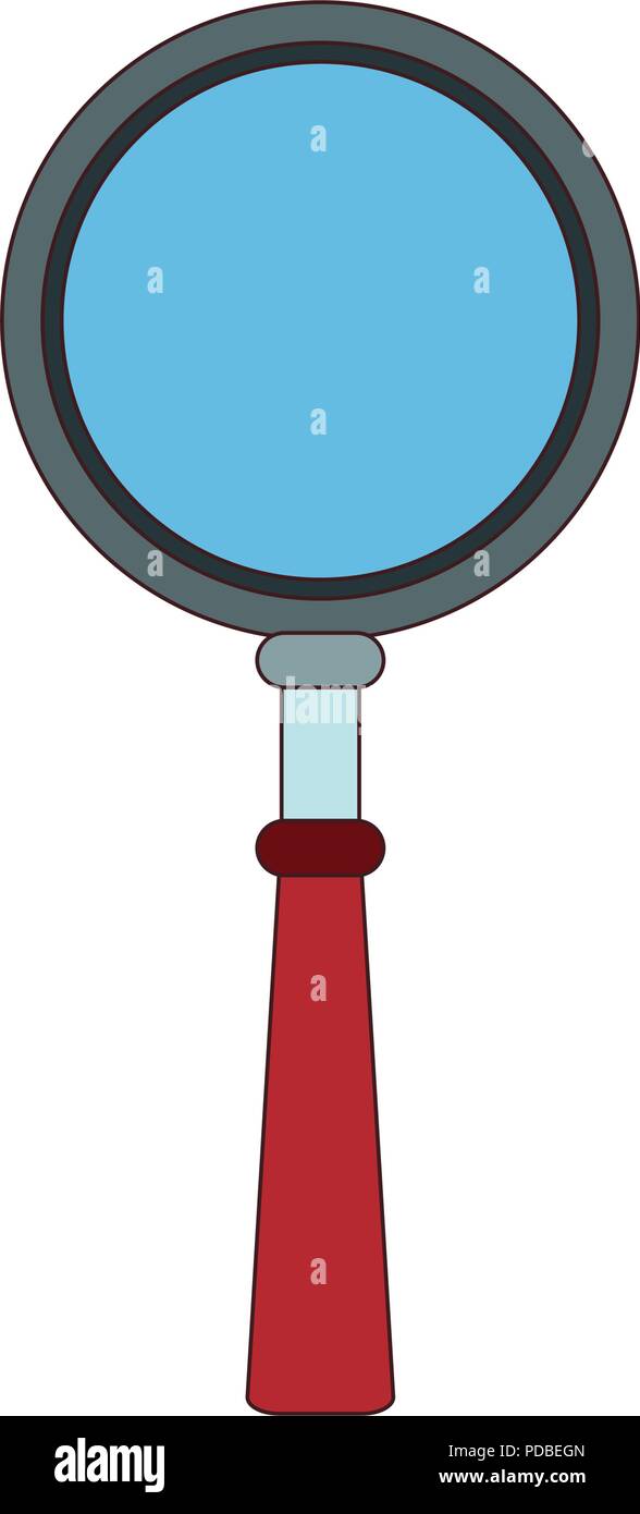 Magnifying glass symbol Stock Vector Image & Art - Alamy