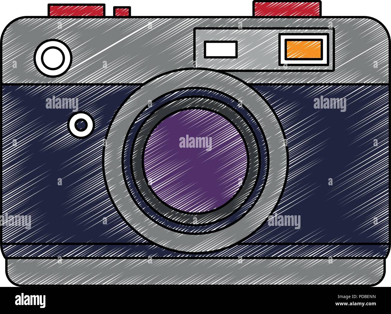 Vintage photographic camera scribble Stock Vector Image & Art - Alamy