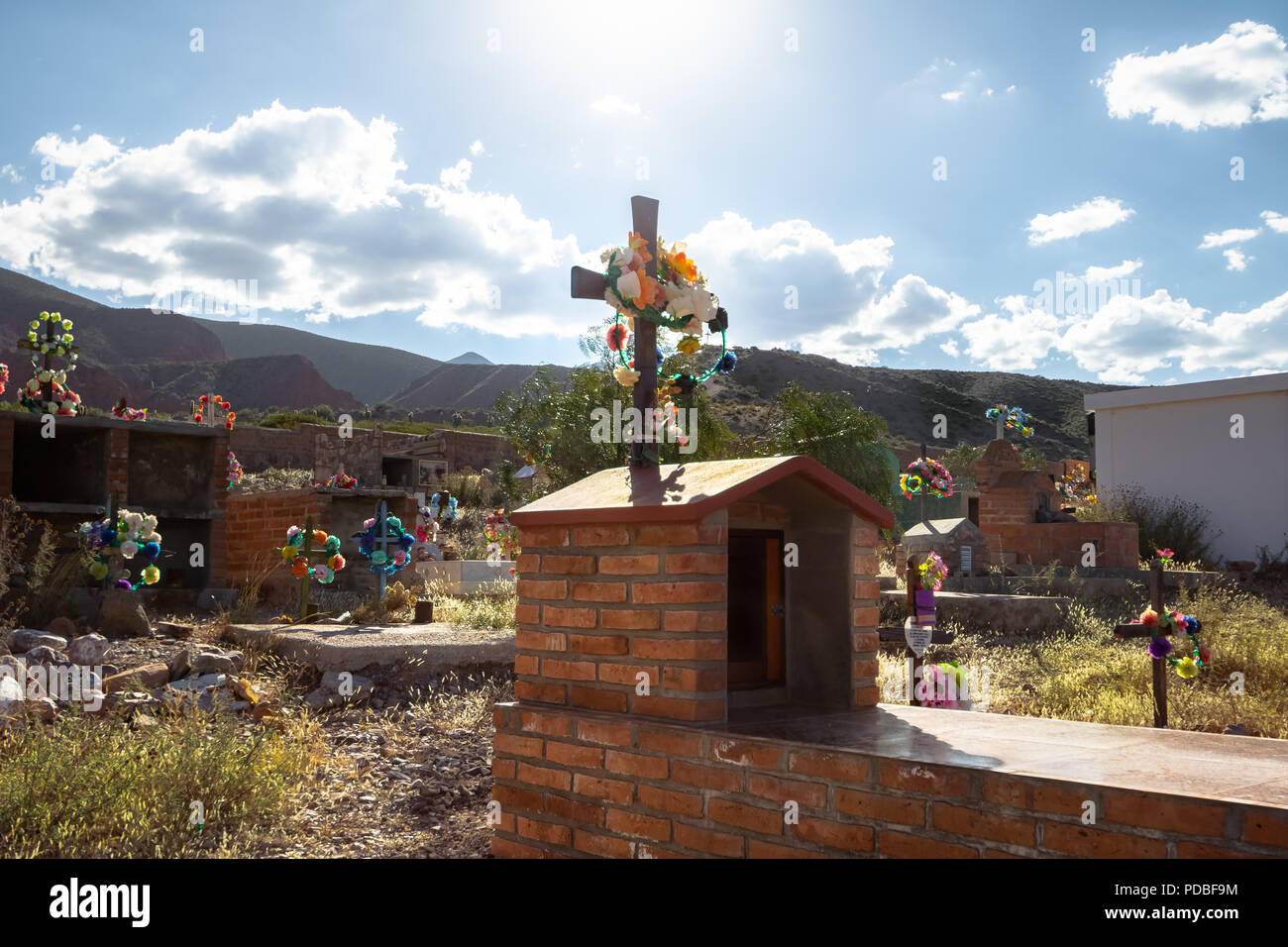 Colorful Cemetery in Uquia Village at Quebrada de Humahuaca - Uquia ...
