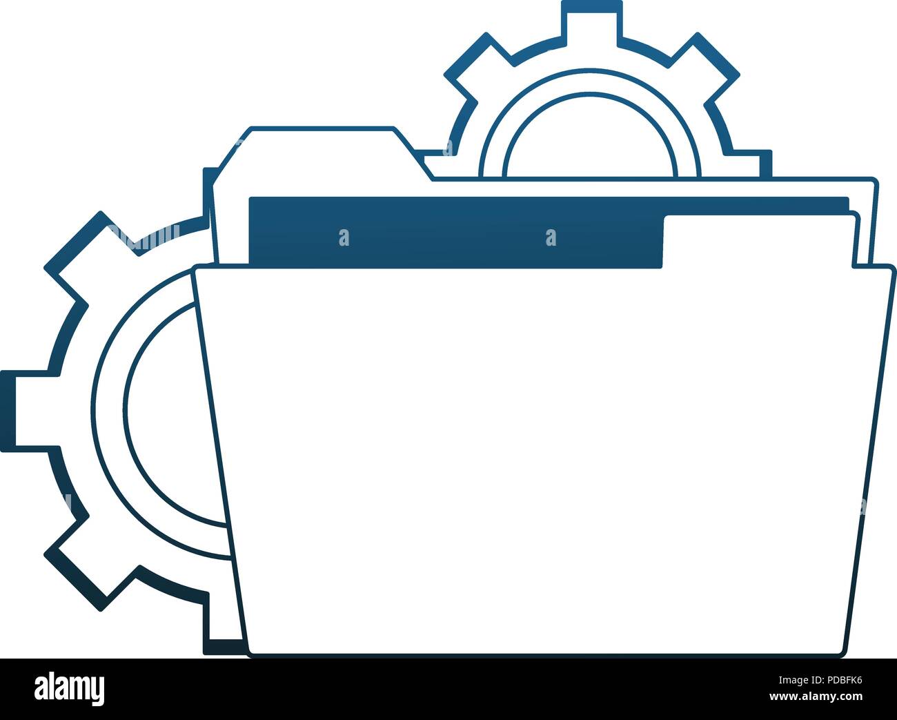 Settings files Stock Vector Images - Alamy