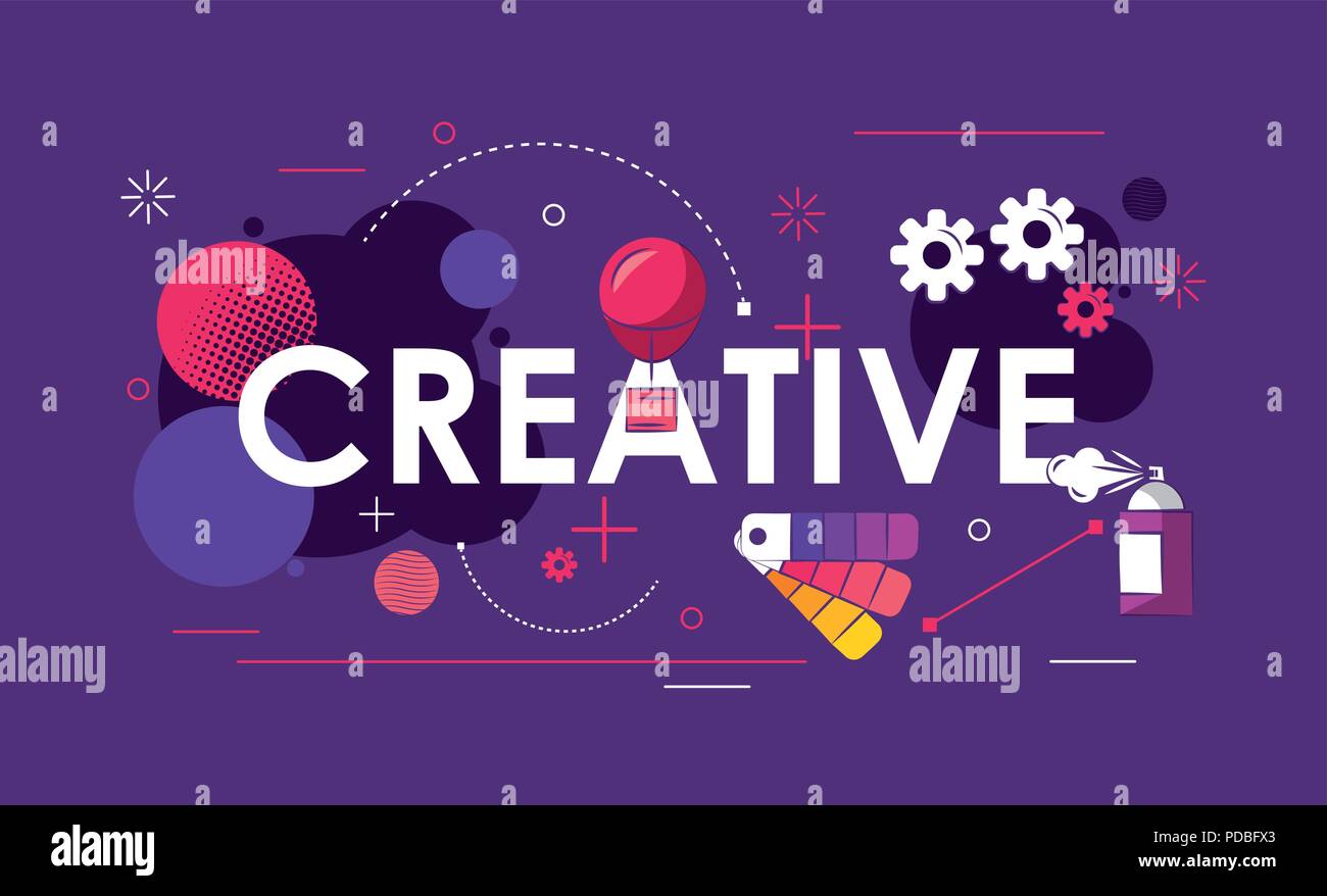 Creative colors and ideas Stock Vector Image & Art - Alamy