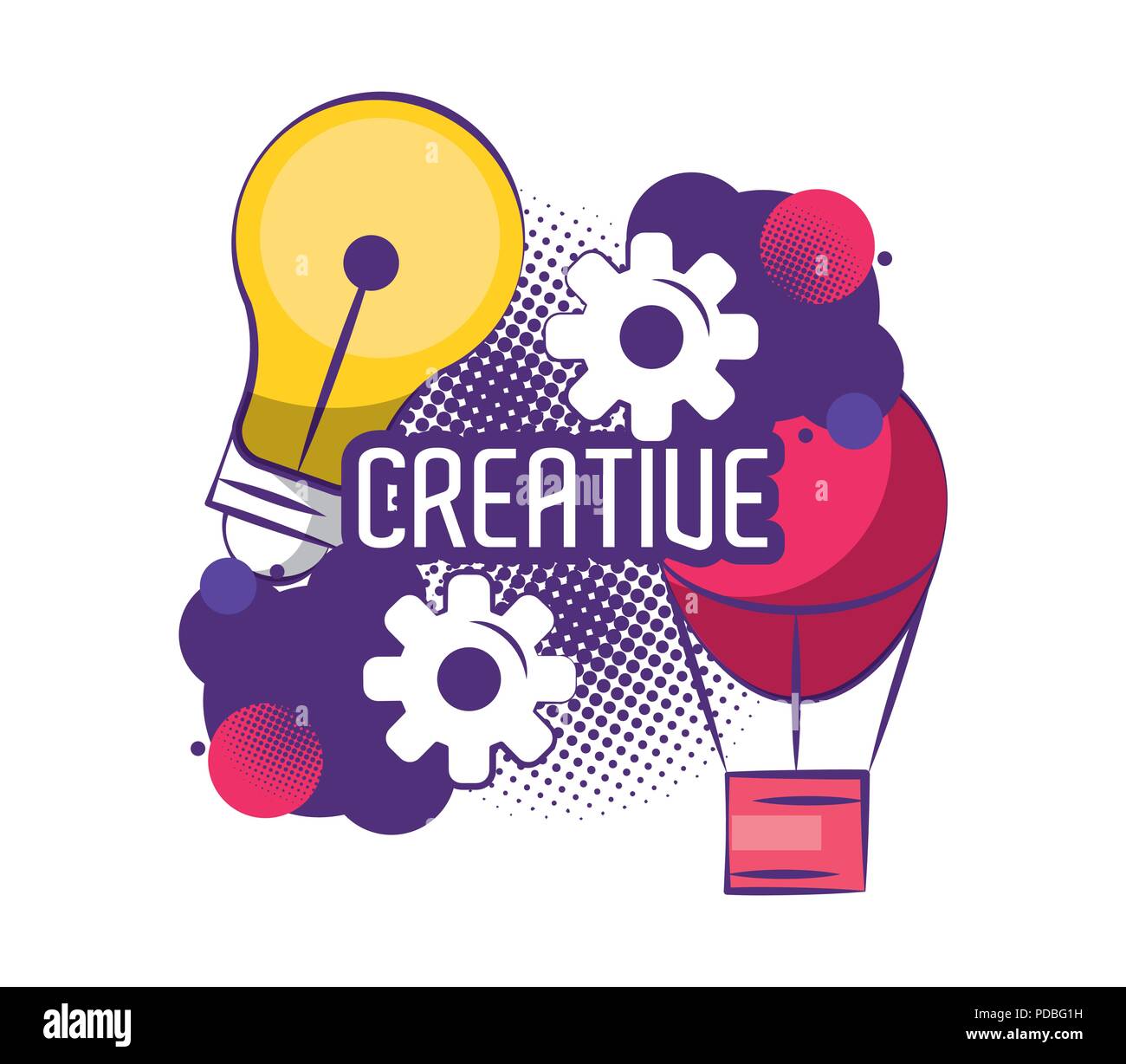 Creative colors and ideas Stock Vector Image & Art - Alamy
