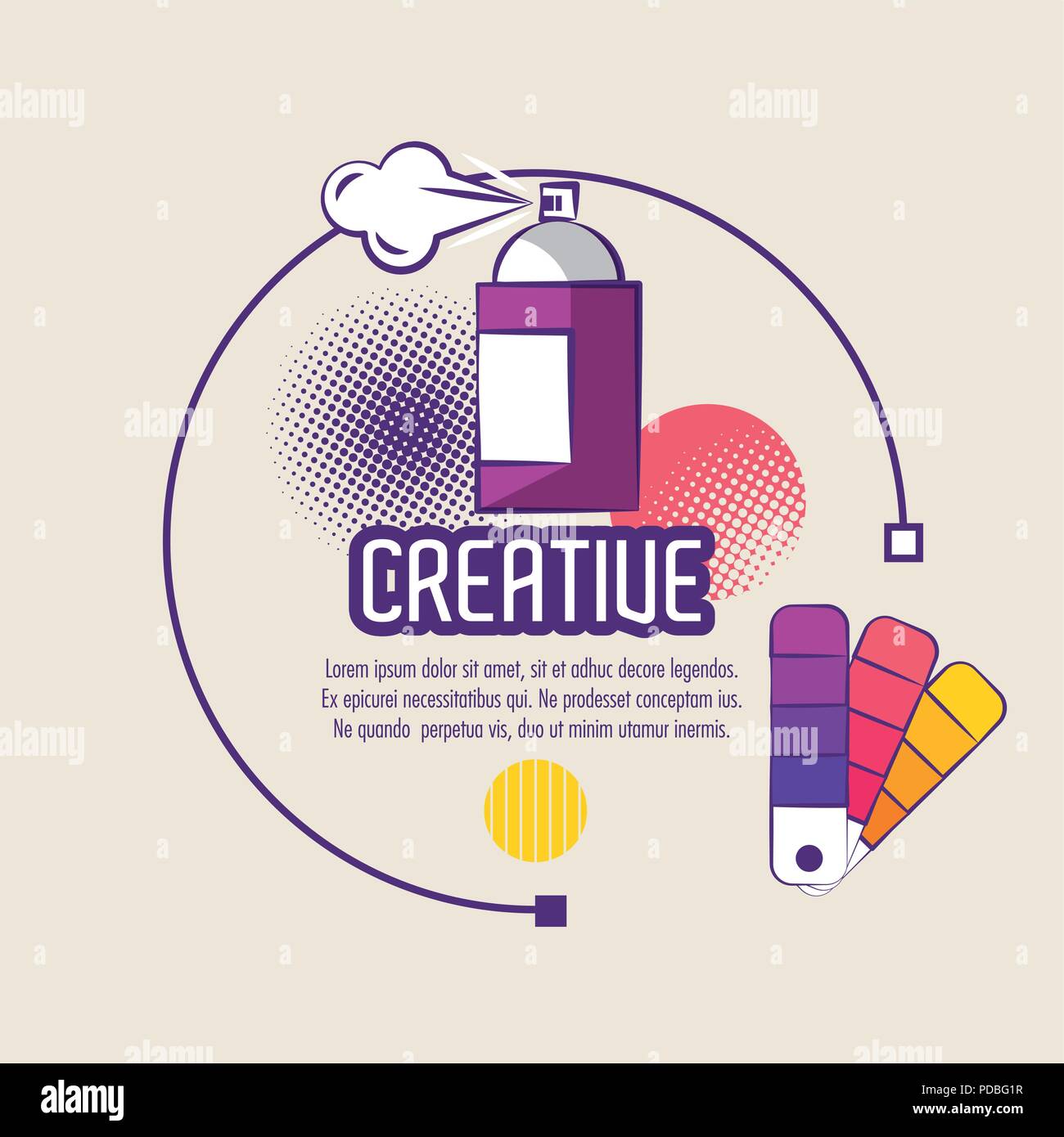 Creative mind poster Stock Vector Image & Art - Alamy