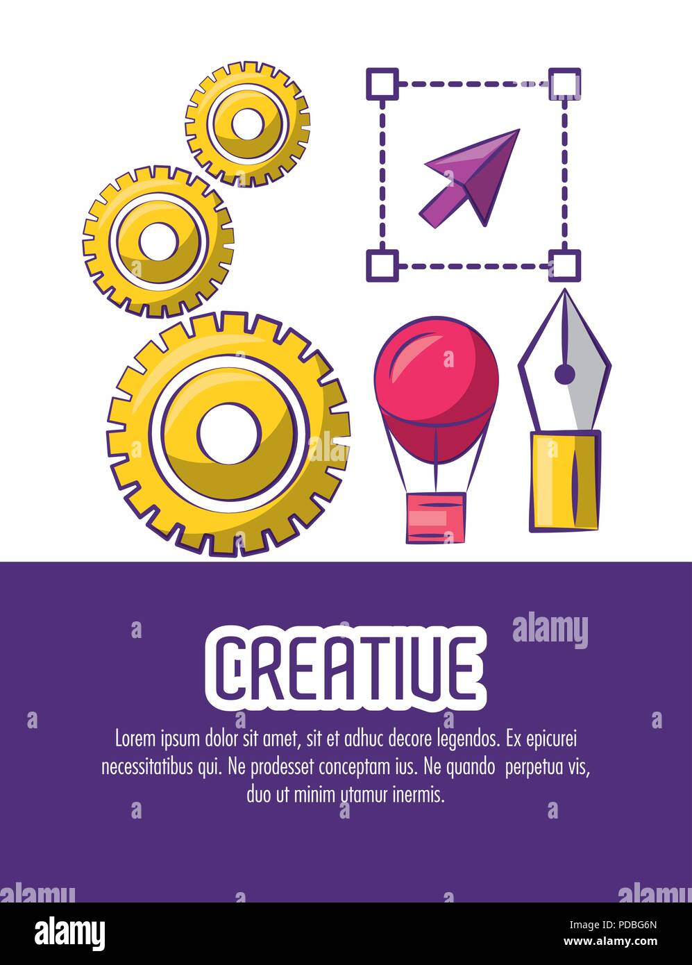 Creative colors and ideas Stock Vector Image & Art - Alamy