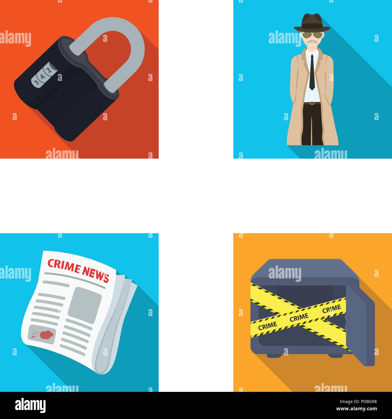 Number lock image Stock Vector Images - Alamy