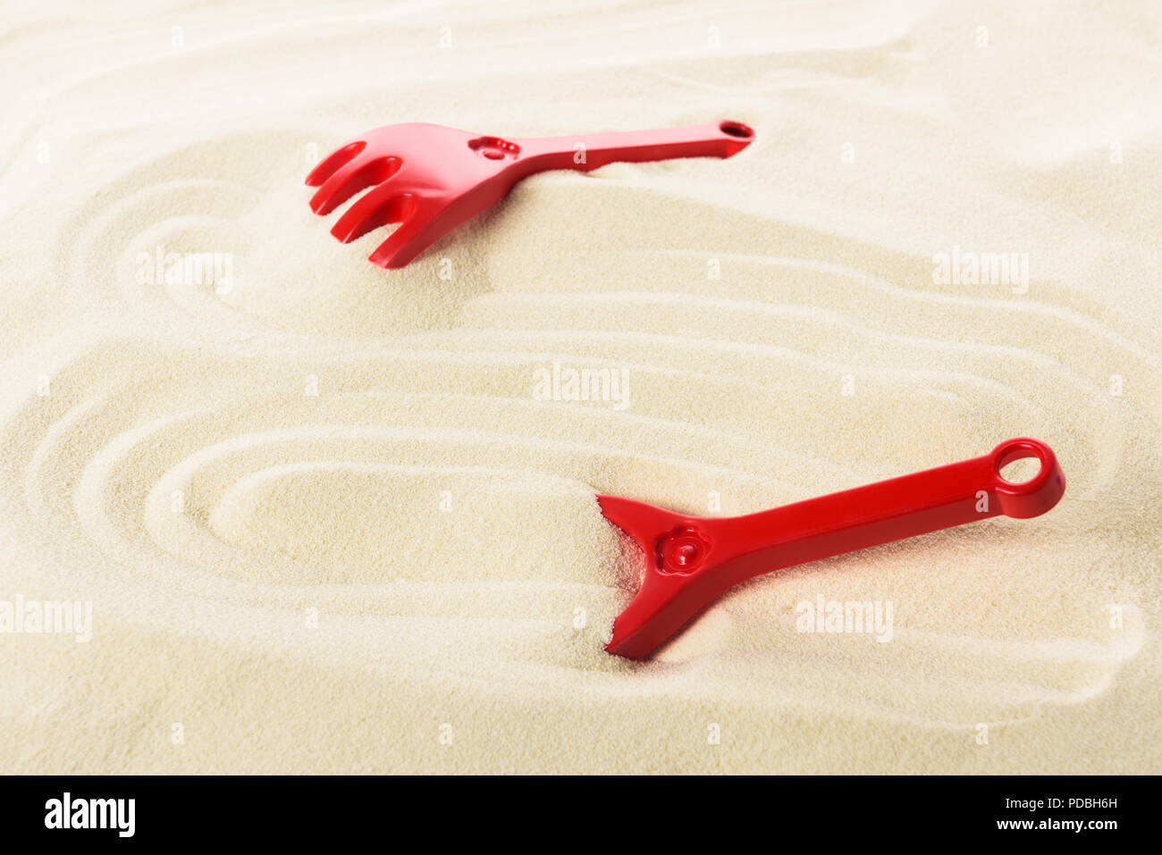 Toy rakes hi-res stock photography and images - Alamy