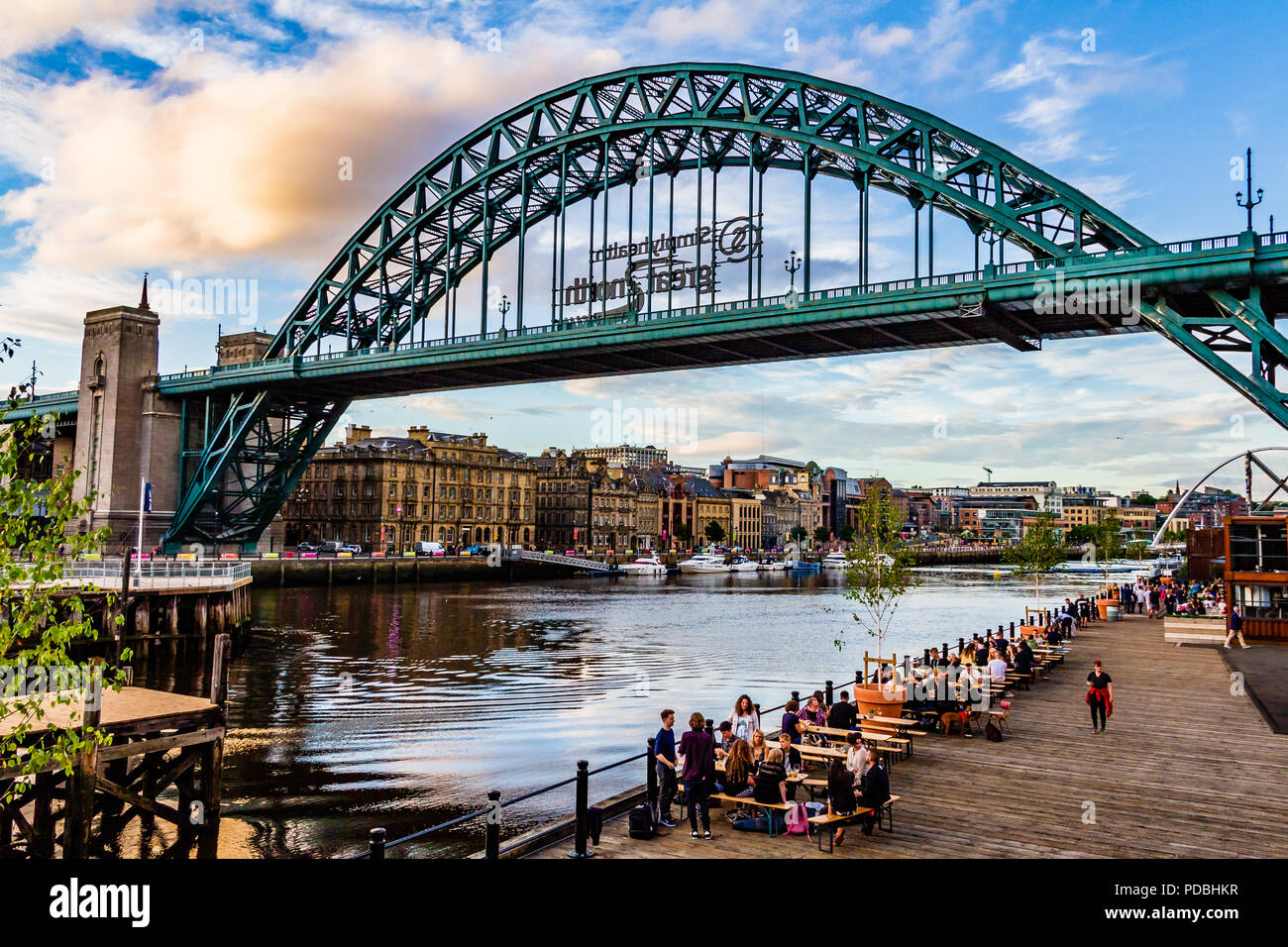 Newcastle river bars hi-res stock photography and images - Alamy
