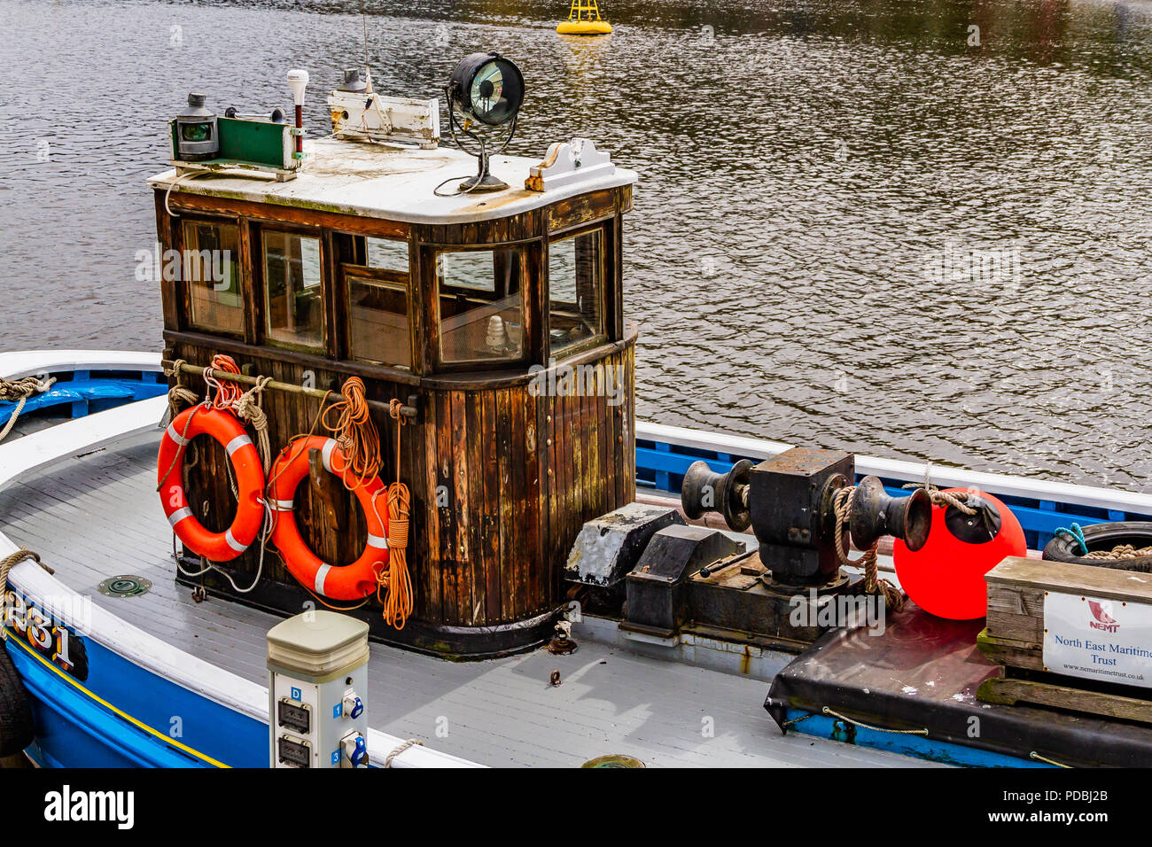 The wooden fishing vessel Rachel Douglas, built in 1947 to operate from ...