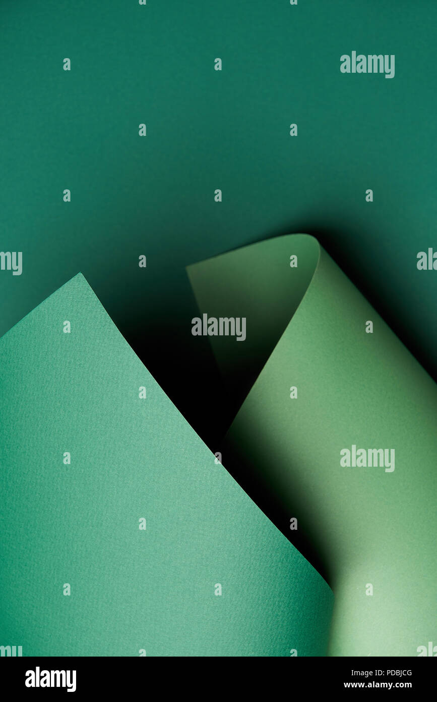 beautiful bright abstract green paper background Stock Photo - Alamy