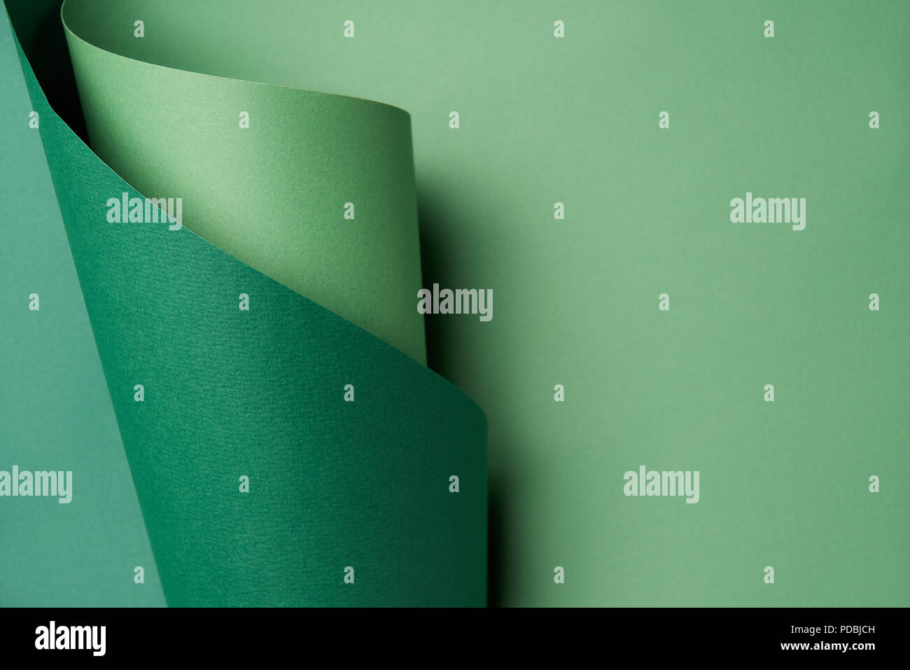 beautiful abstract green paper background Stock Photo - Alamy