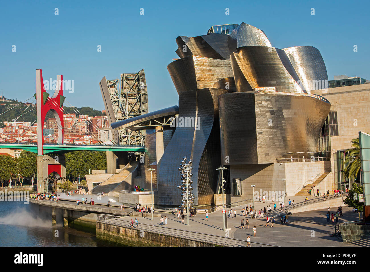 Guggenheim bilbao aerial hi-res stock photography and images - Alamy