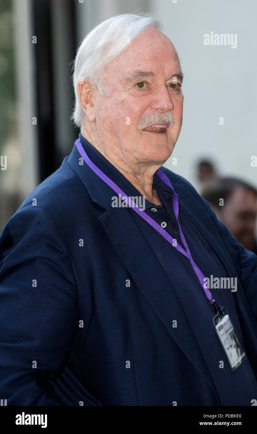 Actor John Cleese arriving at BBC Broadcasting House ahead of his ...