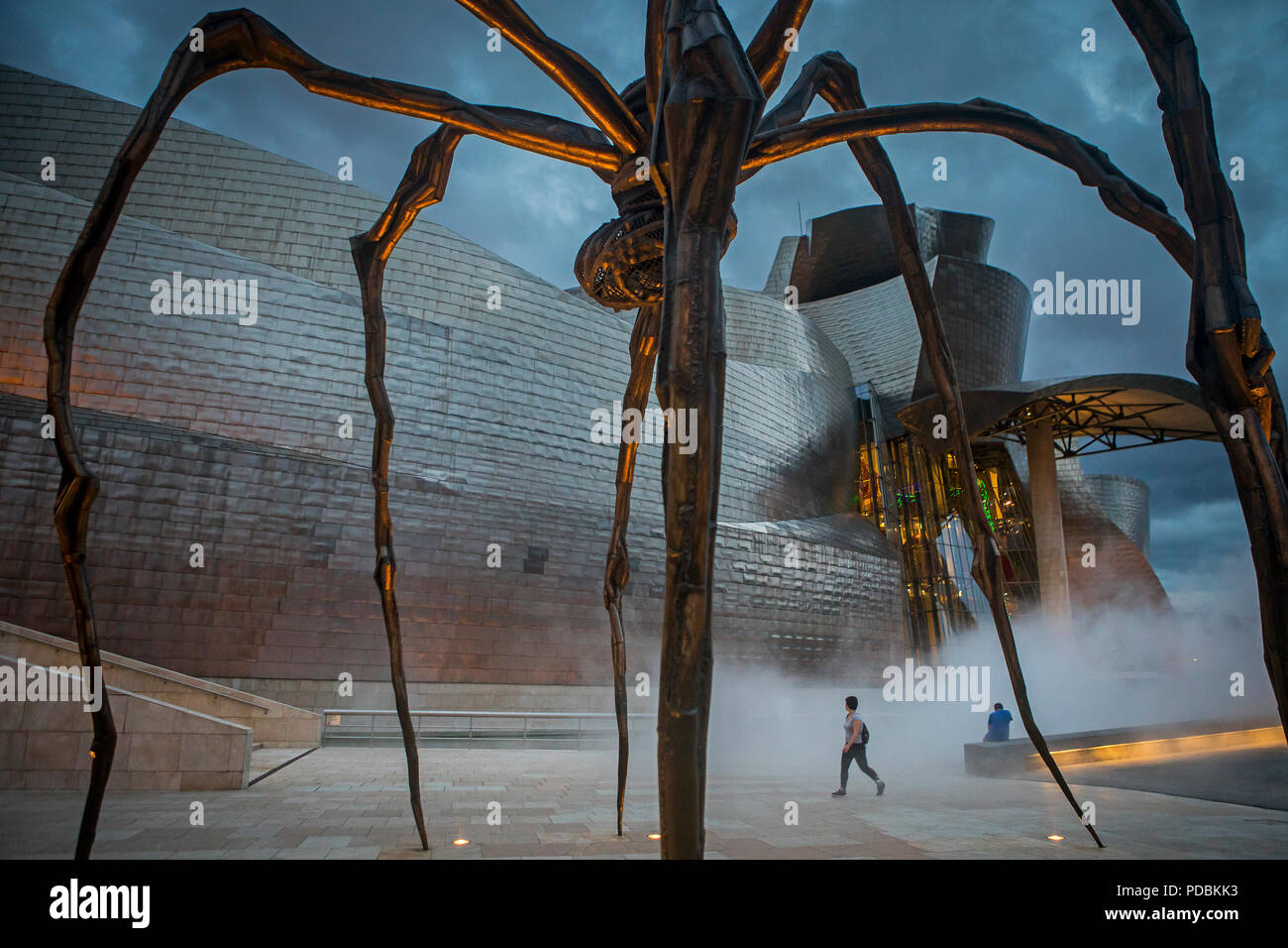 Mysterious, `Maman´a bronze spider designed by Louise Bourgeois, and ...