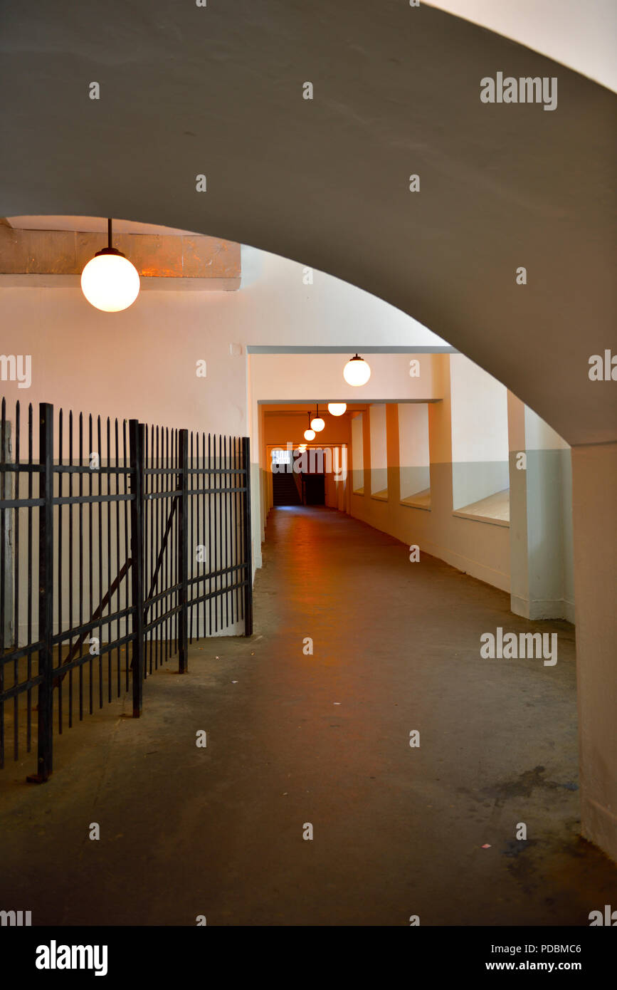 Abstract hallway passage Stock Photo - Alamy