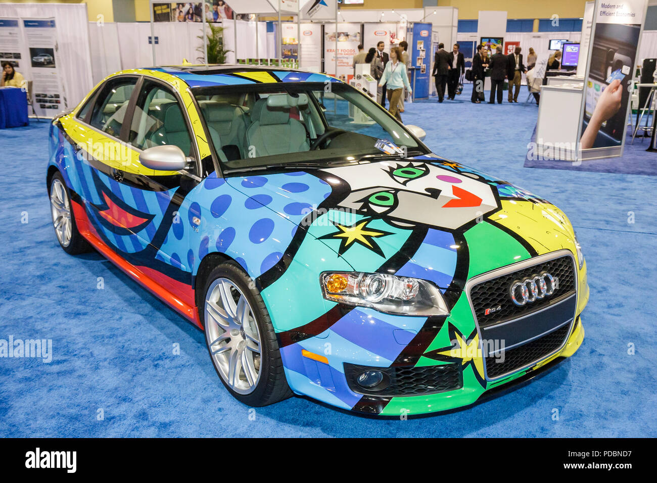 Artist romero britto design hi-res stock photography and images - Alamy