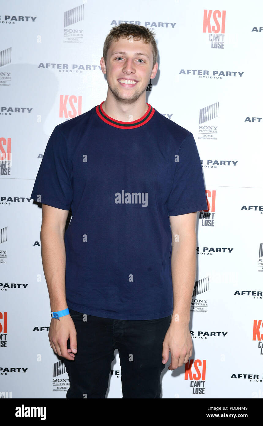 W2S (Harry Lewis) at the world premiere of his documentary KSI:Can't ...