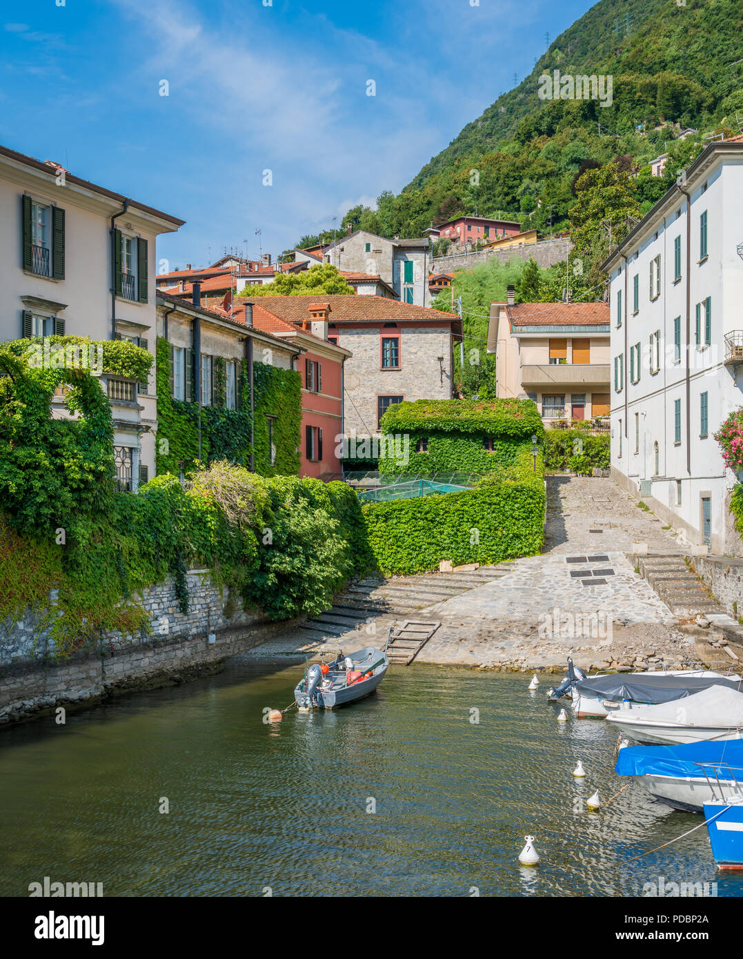 Scenic sight in Laglio, Lake Como, Lombardy, Italy Stock Photo - Alamy