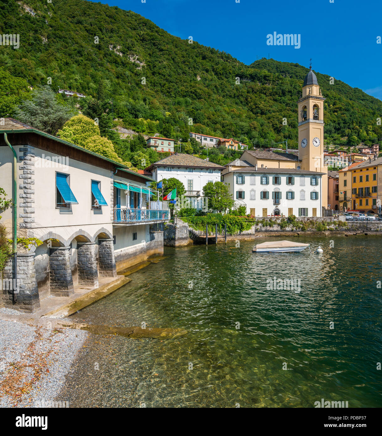 Scenic sight in Laglio, Lake Como, Lombardy, Italy Stock Photo - Alamy