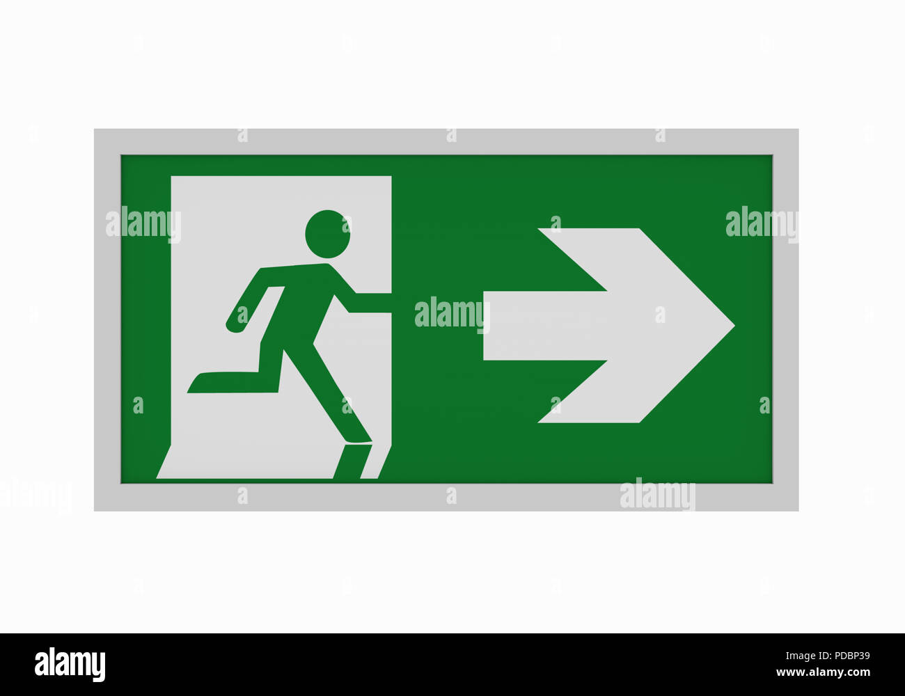 Escape route signs hi-res stock photography and images - Alamy