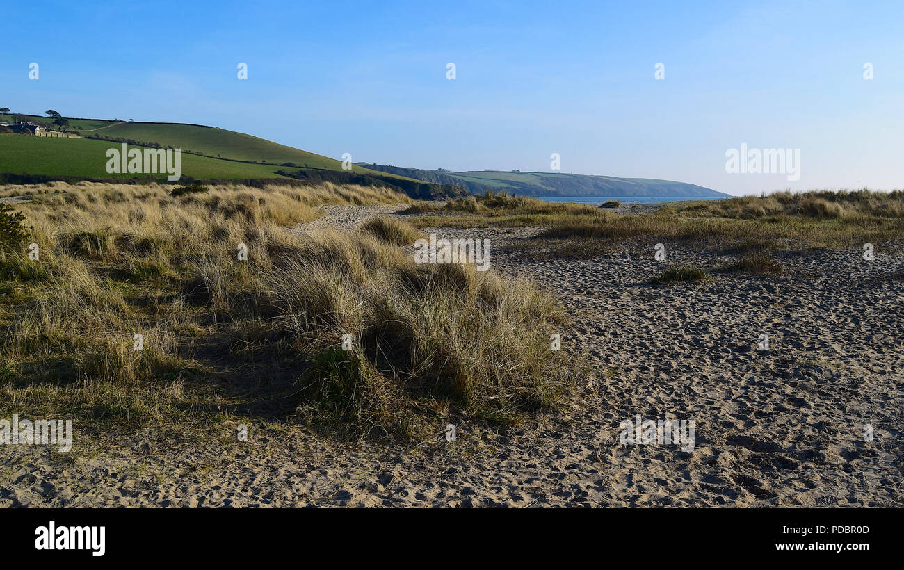 Beach & coastal views, Cornwall Stock Photo - Alamy