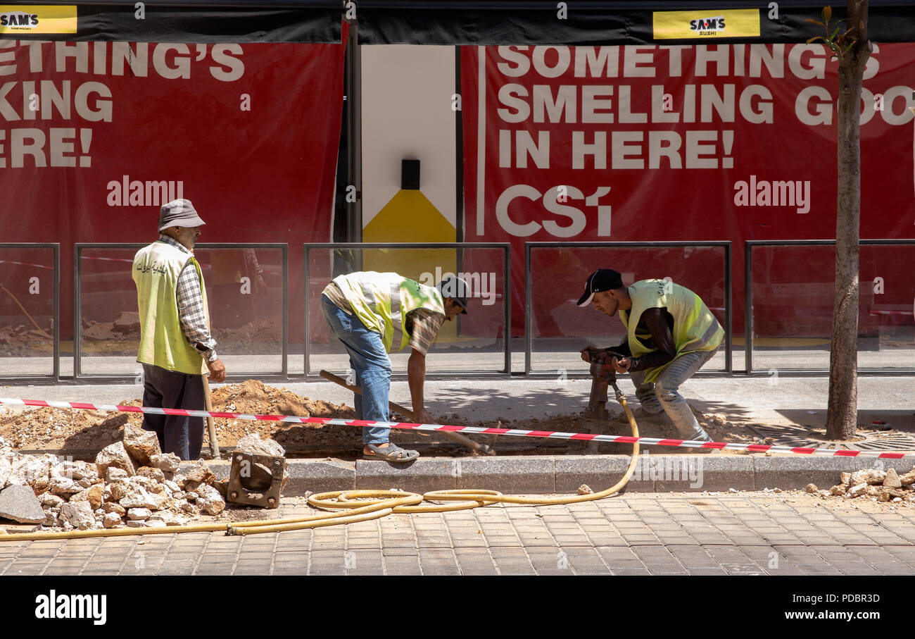 Hamra street in beirut hi-res stock photography and images - Alamy