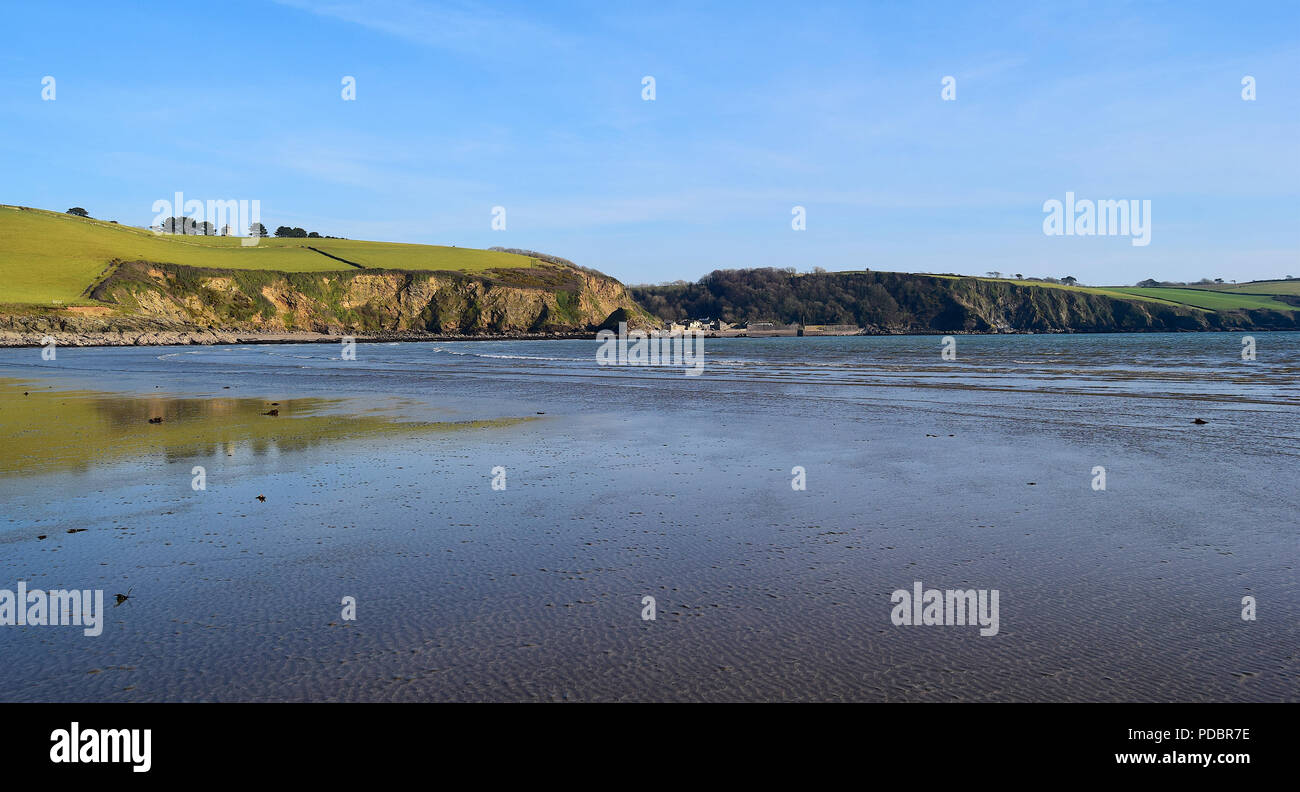 Cornwall polkerris view hi-res stock photography and images - Alamy
