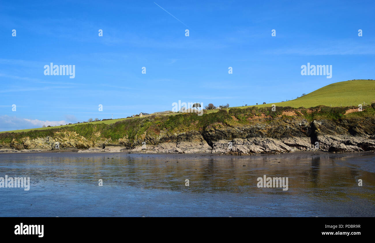Beach & coastal views, Cornwall Stock Photo - Alamy