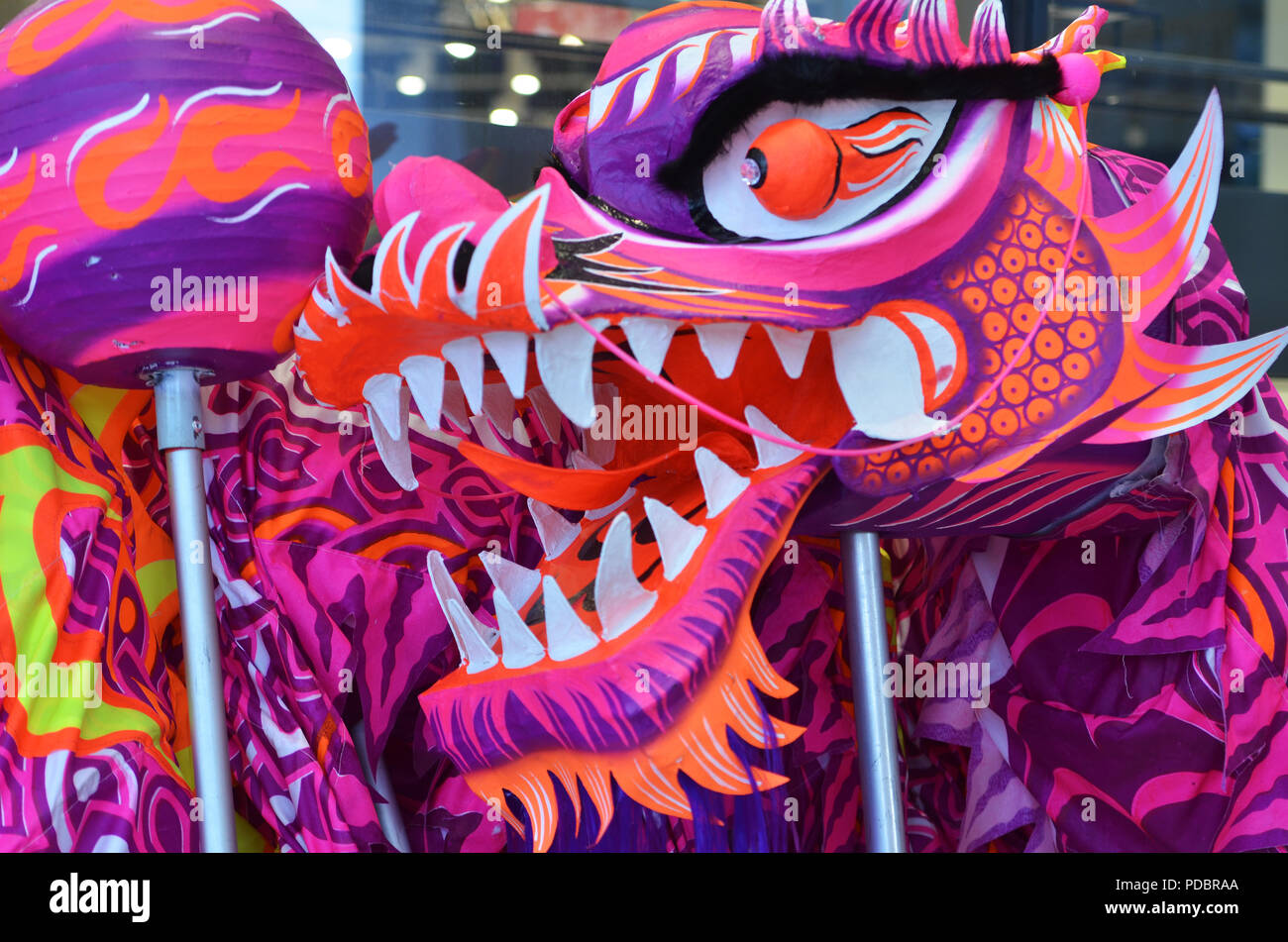Dragon head up festival hi-res stock photography and images - Alamy