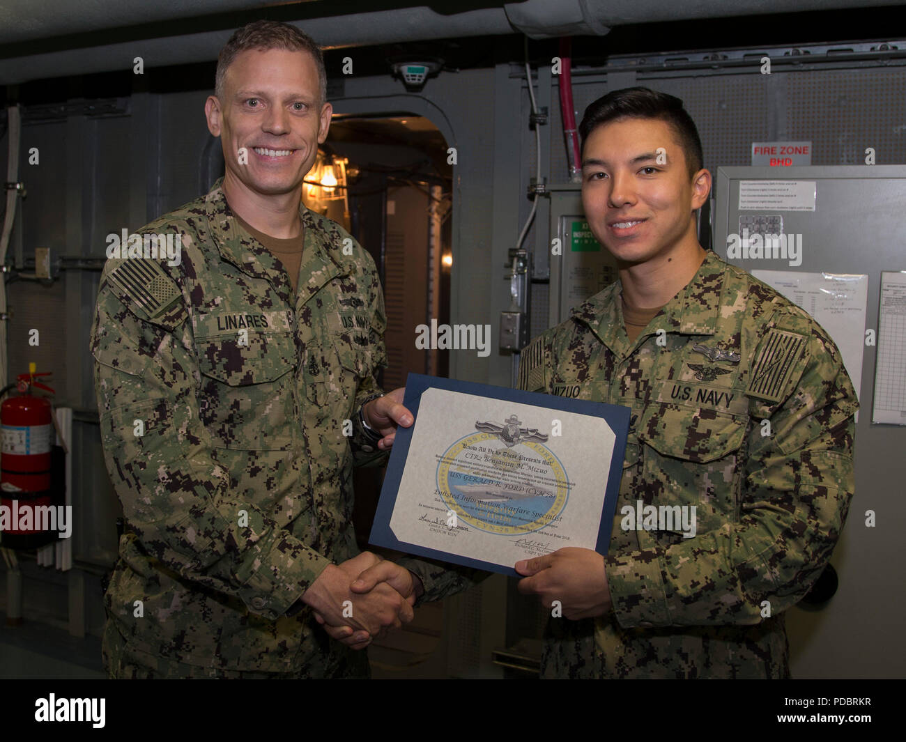 NEWPORT NEWS, Va. (Aug. 3, 2018) Cryptologic Technician (Collection ...
