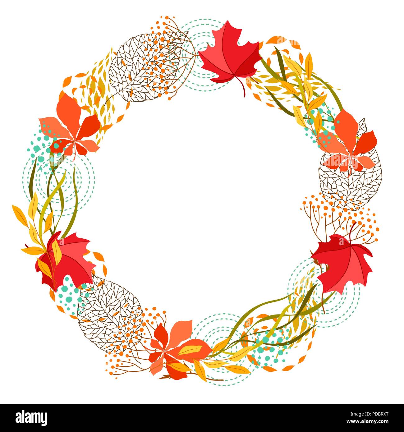 Autumn falling leaves fashion Cut Out Stock Images & Pictures - Alamy