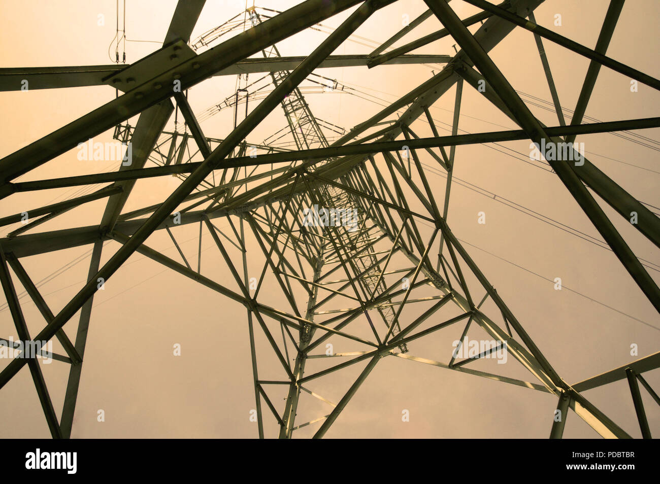 Power, line, electricity, cable Stock Photo - Alamy