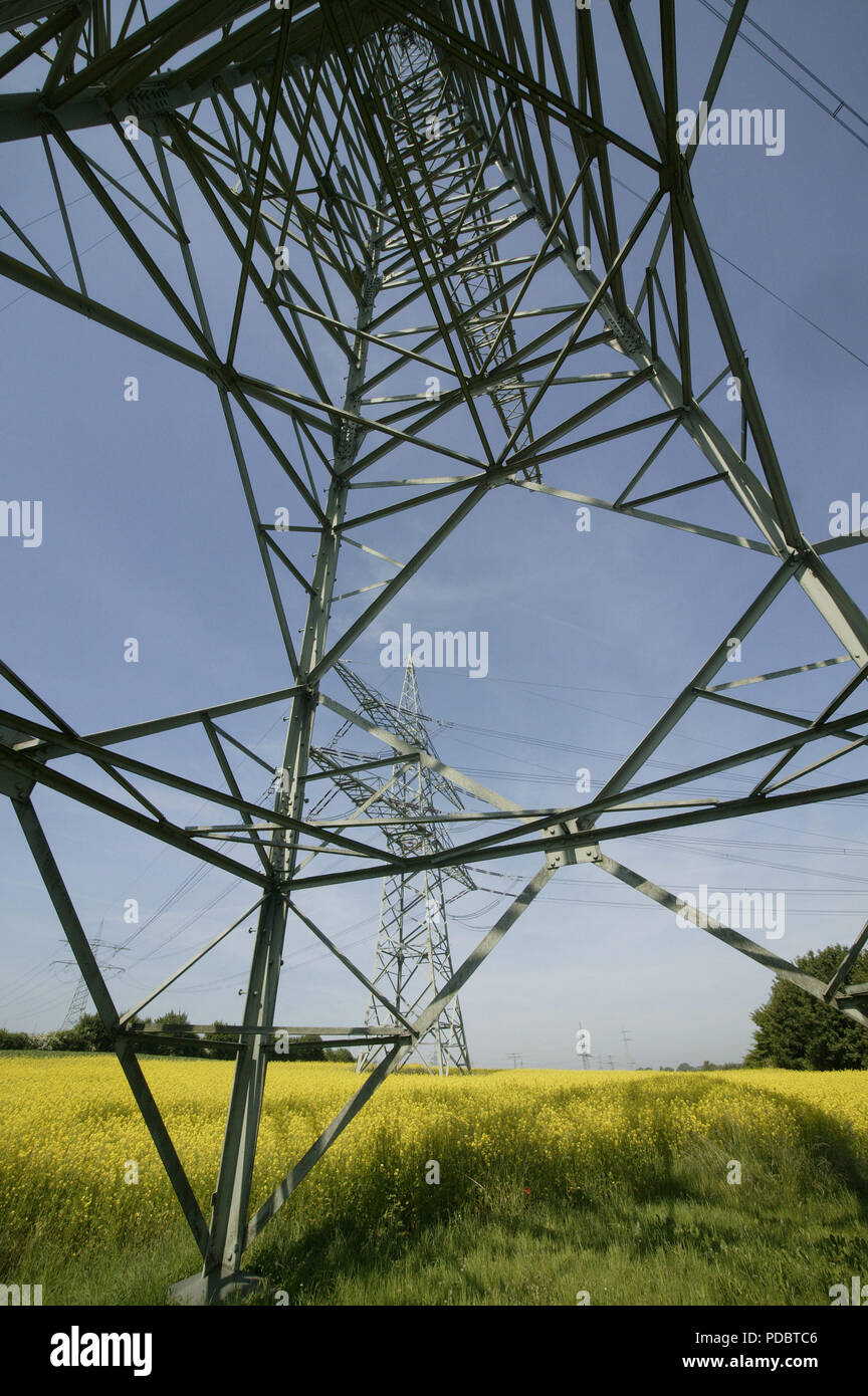 Power, line, electricity, cable Stock Photo - Alamy
