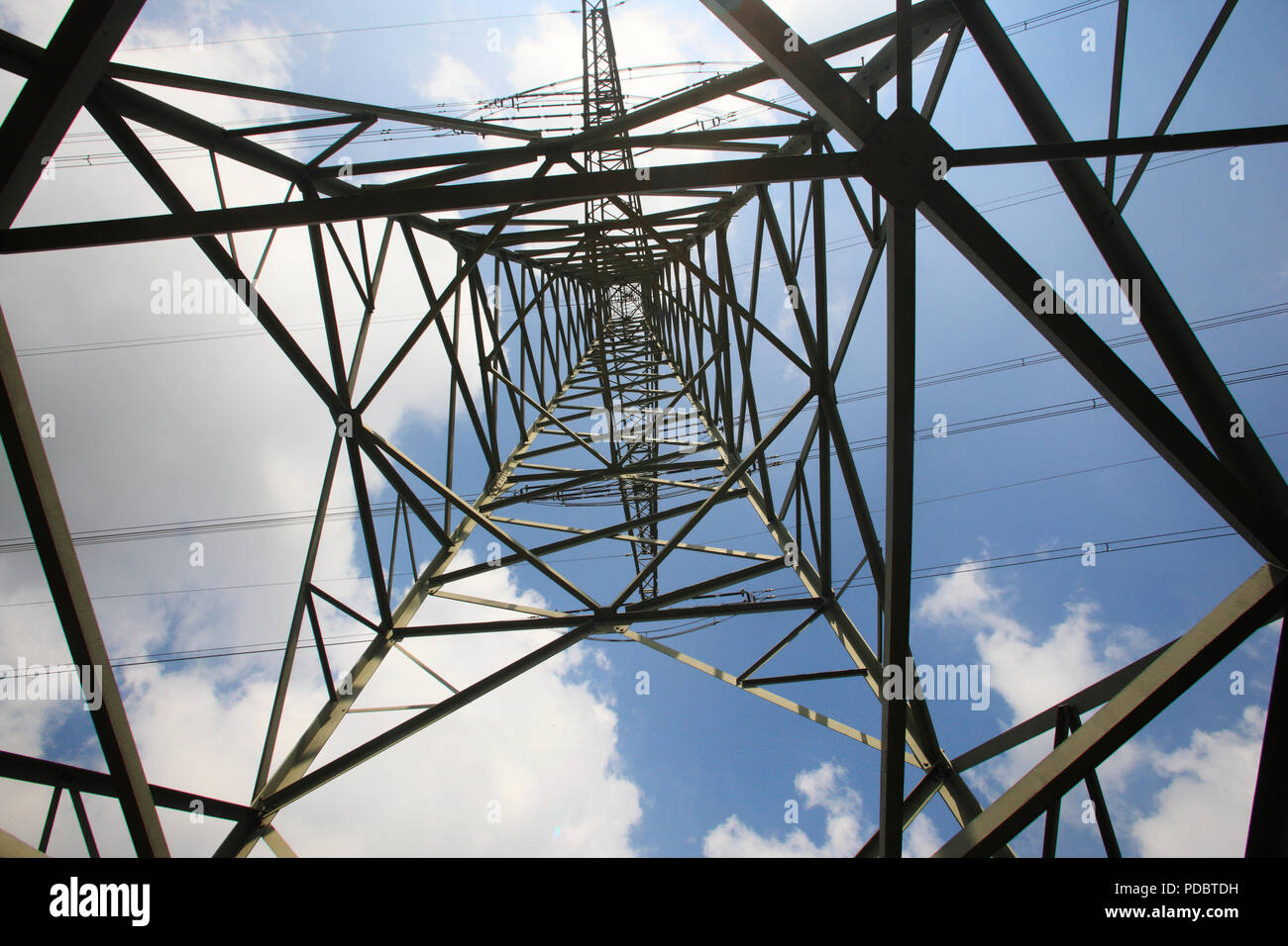 Power, line, electricity, cable Stock Photo - Alamy