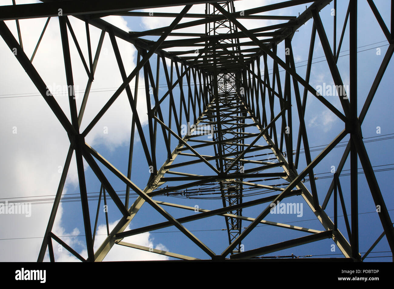 Power, line, electricity, cable Stock Photo - Alamy