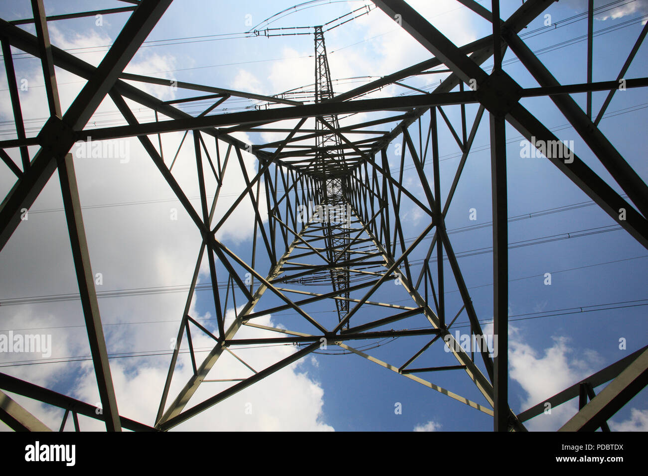 Power, line, electricity, cable Stock Photo - Alamy