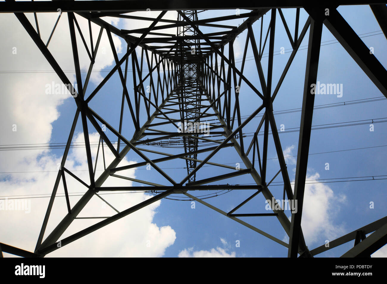 Power, line, electricity, cable Stock Photo - Alamy