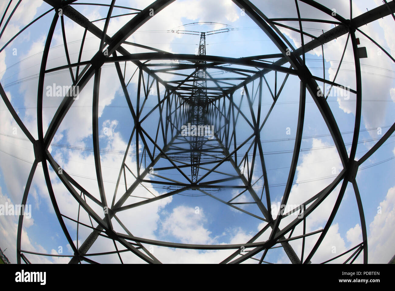 Power, line, electricity, cable Stock Photo - Alamy